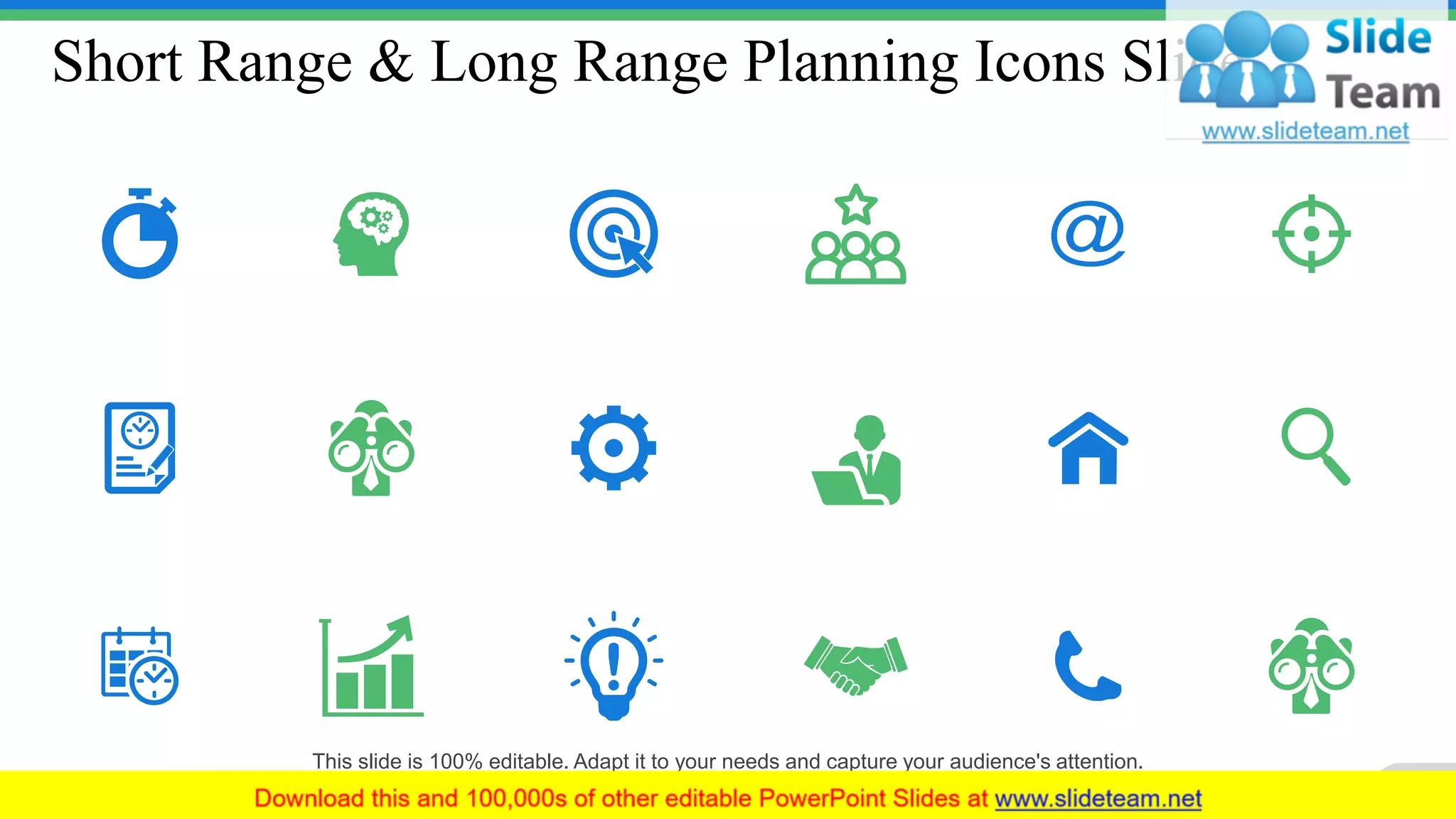 Short Range And Long Range Planning PowerPoint Presentation Slides | PDF