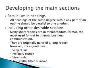 Short reports | PPTX