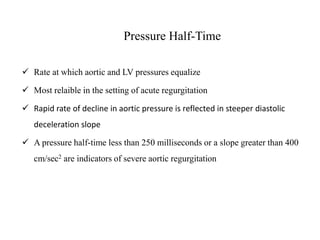 Echocardiography assessment of Aortic Regurgitation severity | PPTX
