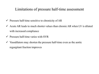 Echocardiography assessment of Aortic Regurgitation severity | PPTX