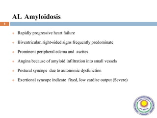 Short review cardiac amyloidosis and recent advances | PPTX