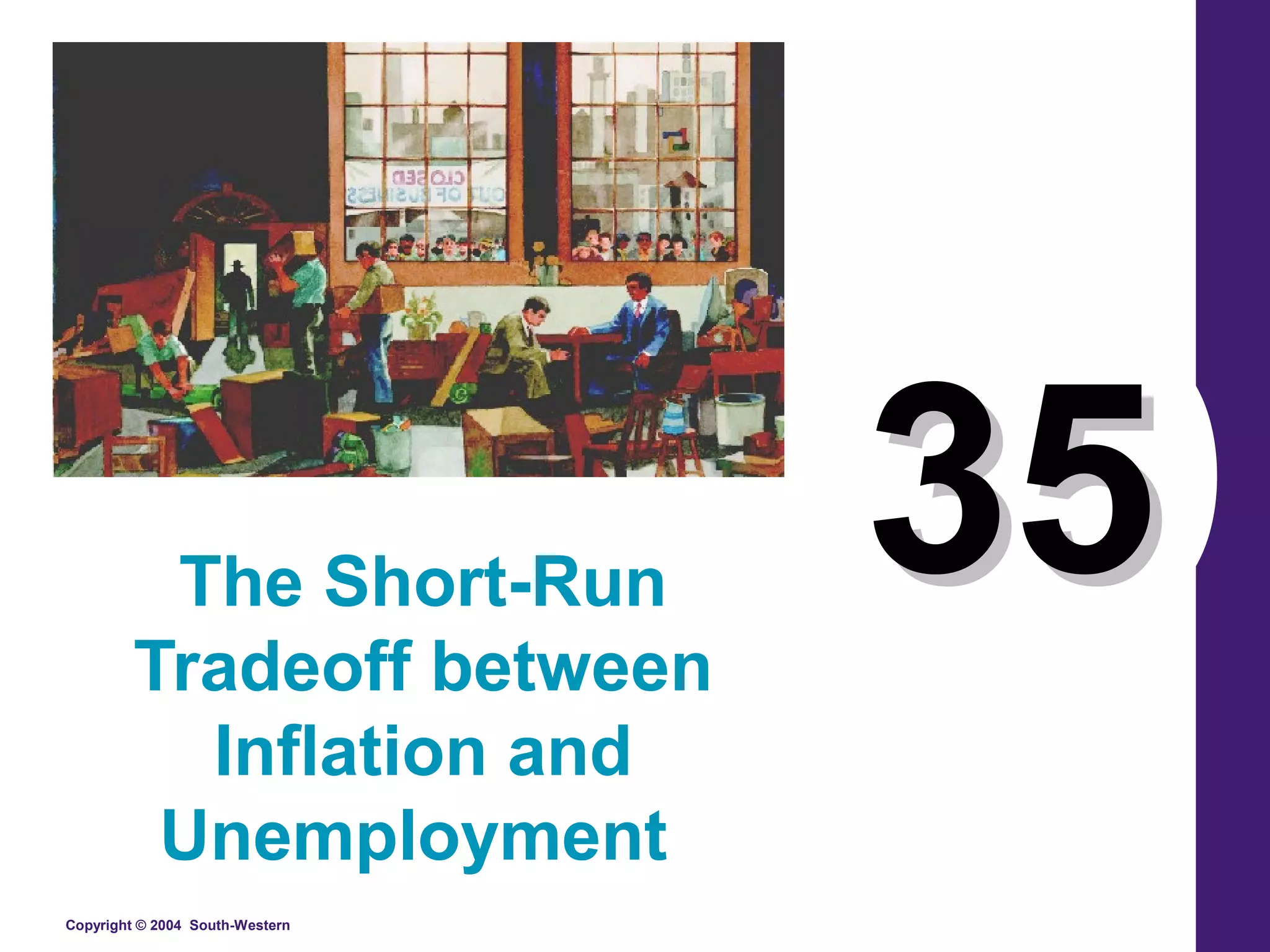 The Short-Run Trade-off between Inflation and Unemployment | PPT
