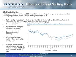 Short Selling: A Brief Overview and Regulatory Update | PDF