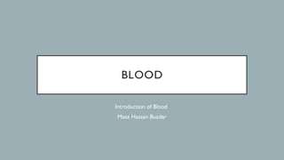 Shorts Introduction to Blood and its type.pptx