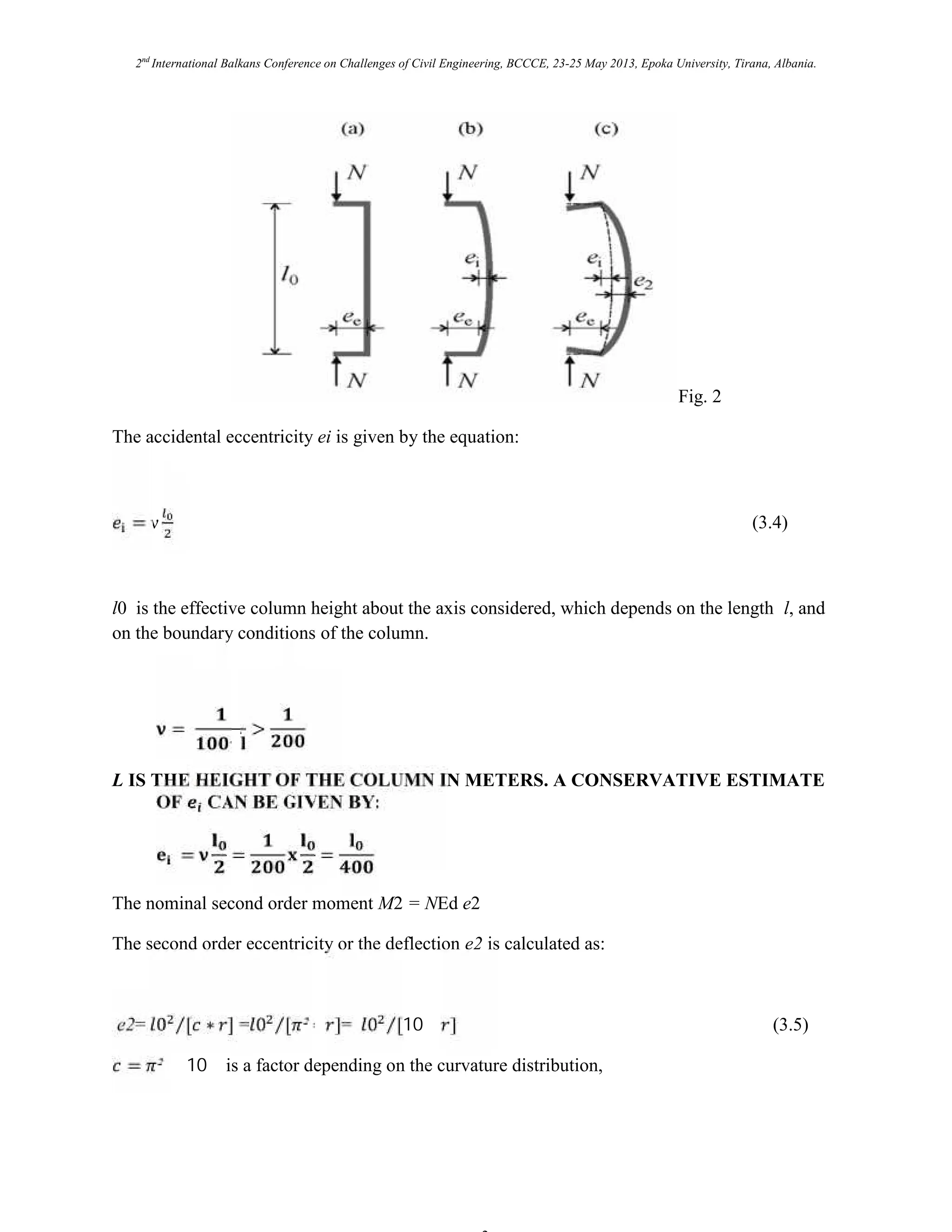 description and difference between short & slender columns | PDF