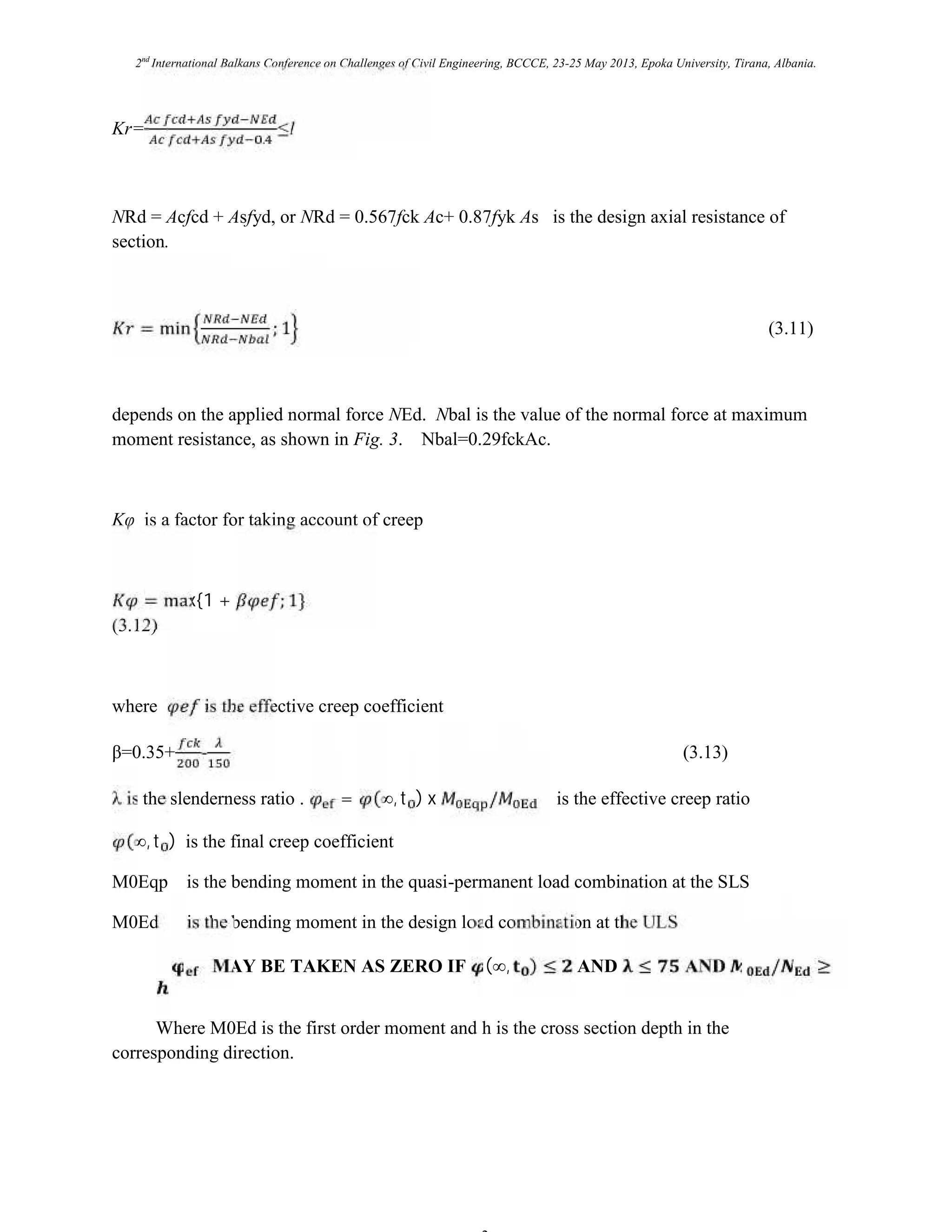 description and difference between short & slender columns | PDF
