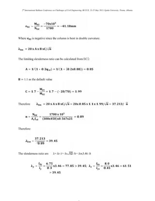 description and difference between short & slender columns | PDF
