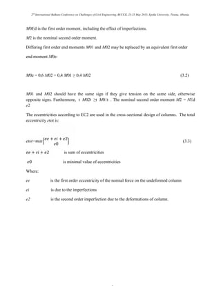 description and difference between short & slender columns | PDF