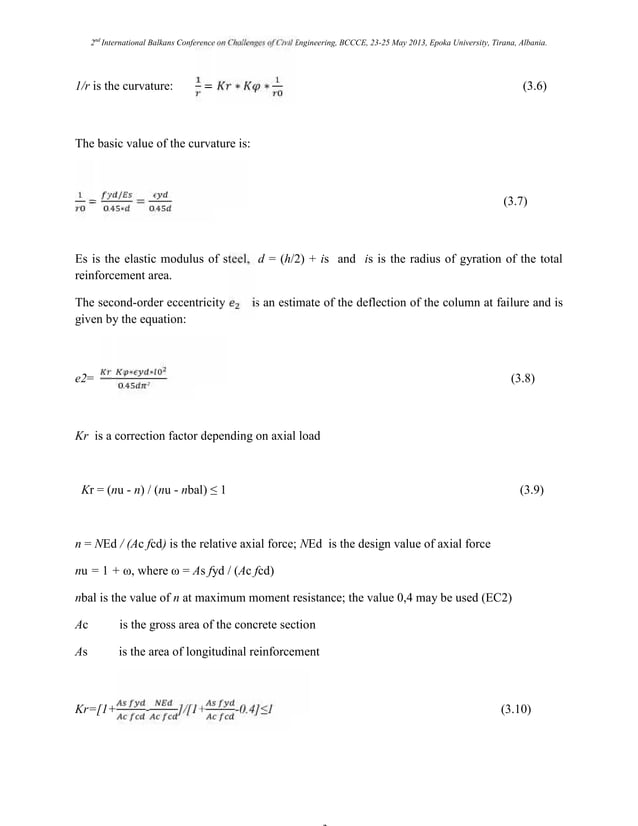 description and difference between short & slender columns | PDF
