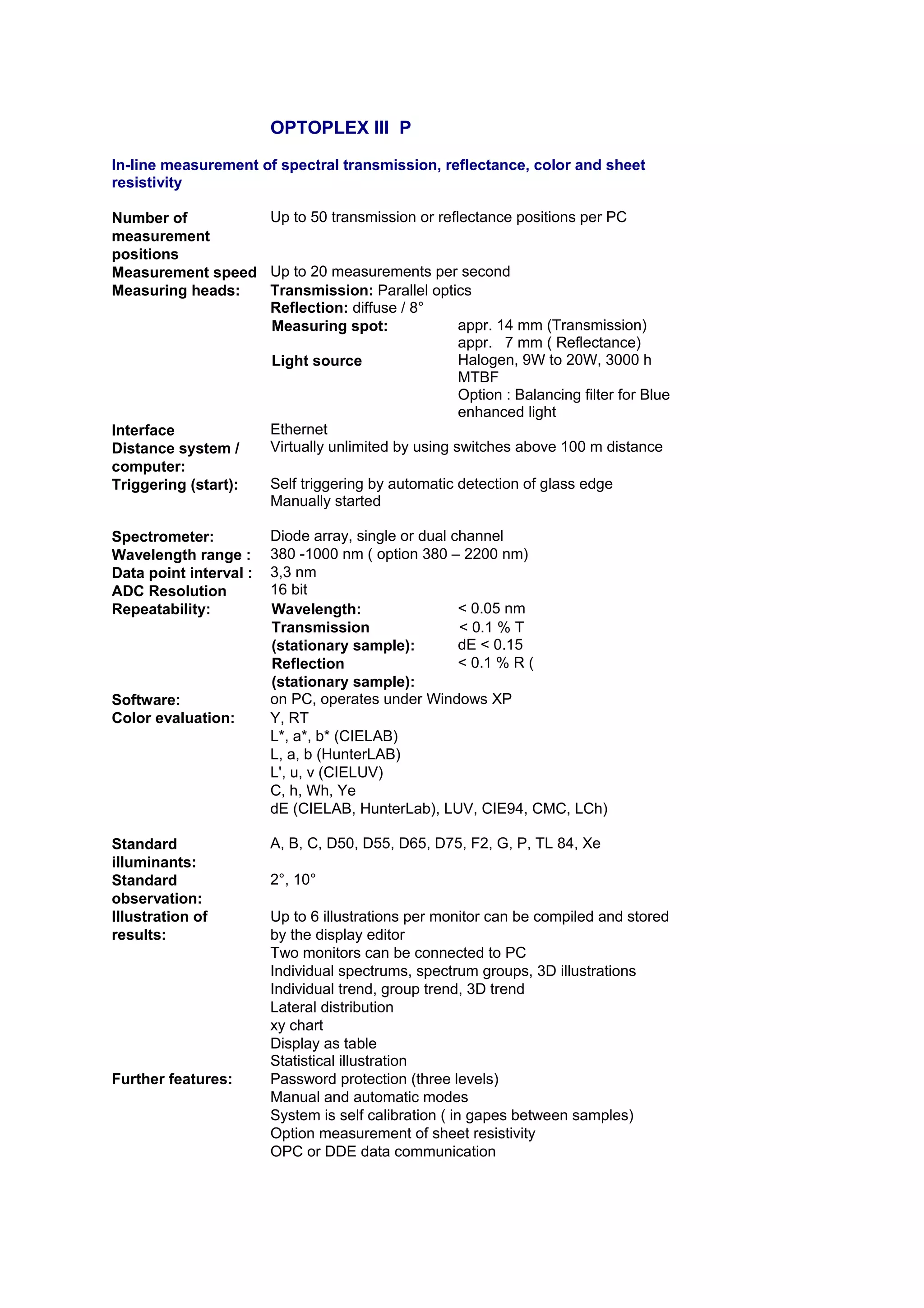 Short Spec Optoplex Iii P | PDF