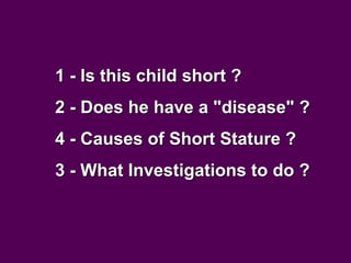 Short stature | PPSX