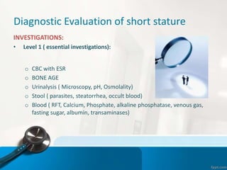Short stature | PPTX