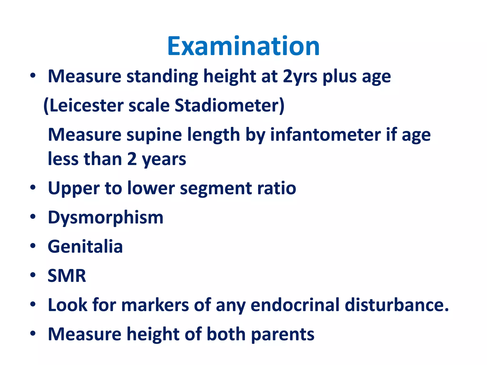 Short stature | PPTX