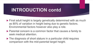 SHORT STATURE.pptx