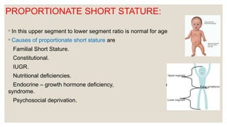 short stature evaluation in a child pediatrics. | PPTX