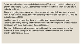 short stature evaluation in a child pediatrics. | PPTX