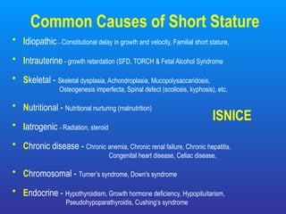 short stature.pptx in children...approach | PPTX