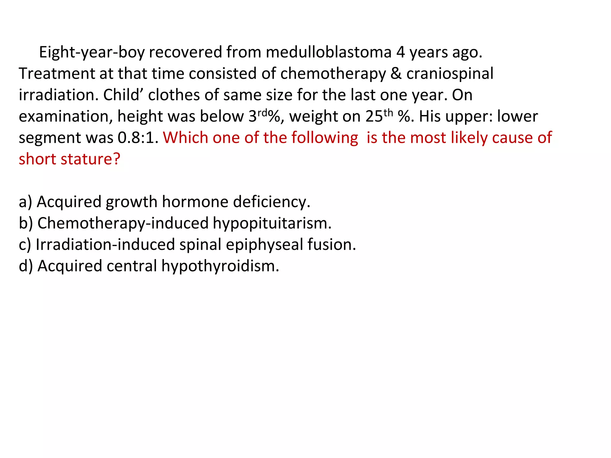 Short stature definition and approach | PDF