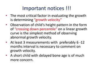 Short stature definition and approach | PDF