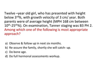 Short stature definition and approach | PDF