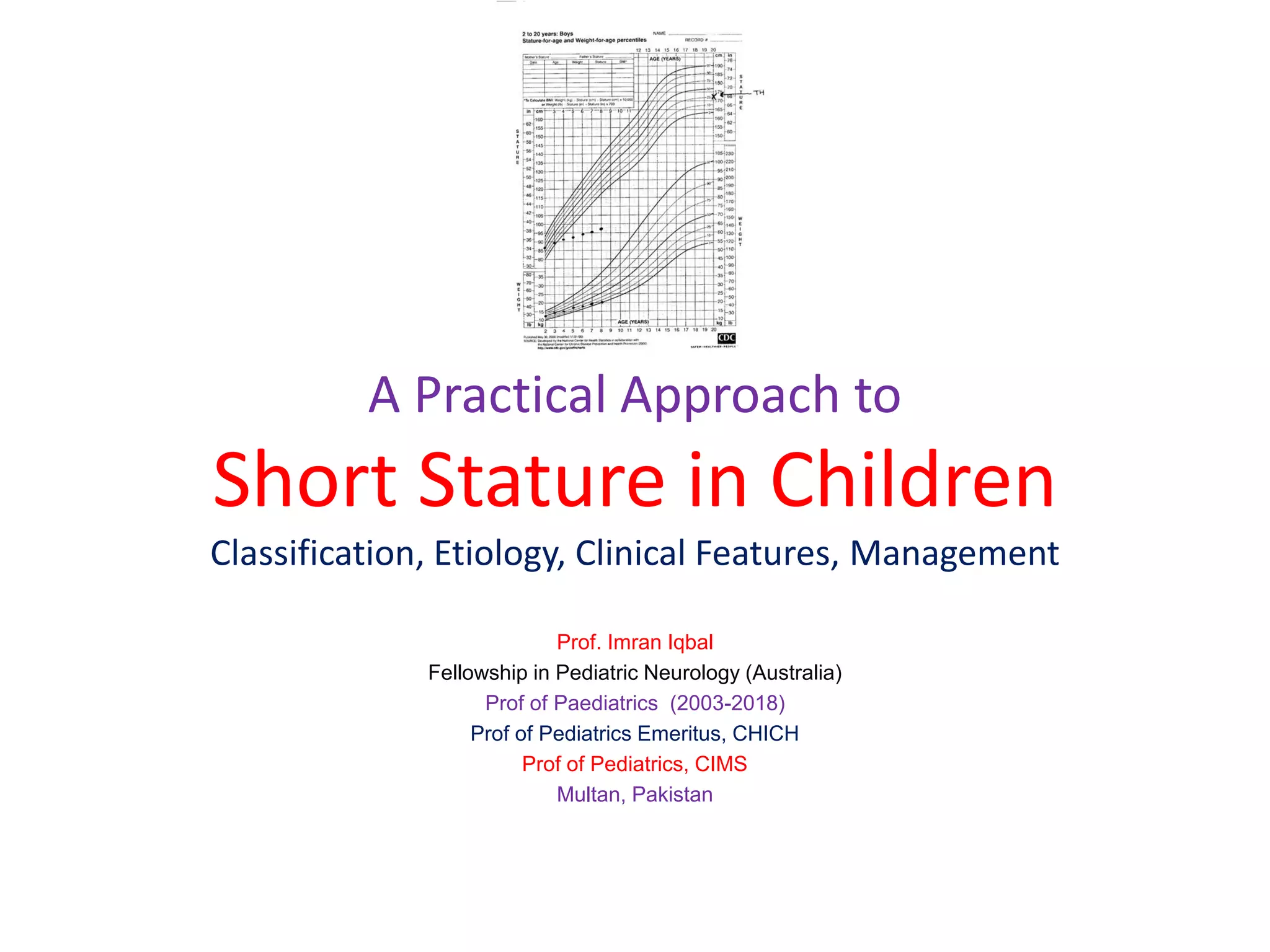 Short stature in children 2021 | PDF