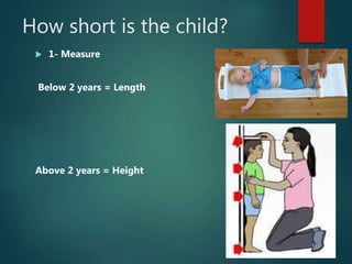 Short stature a Diagnostic approach | PPT