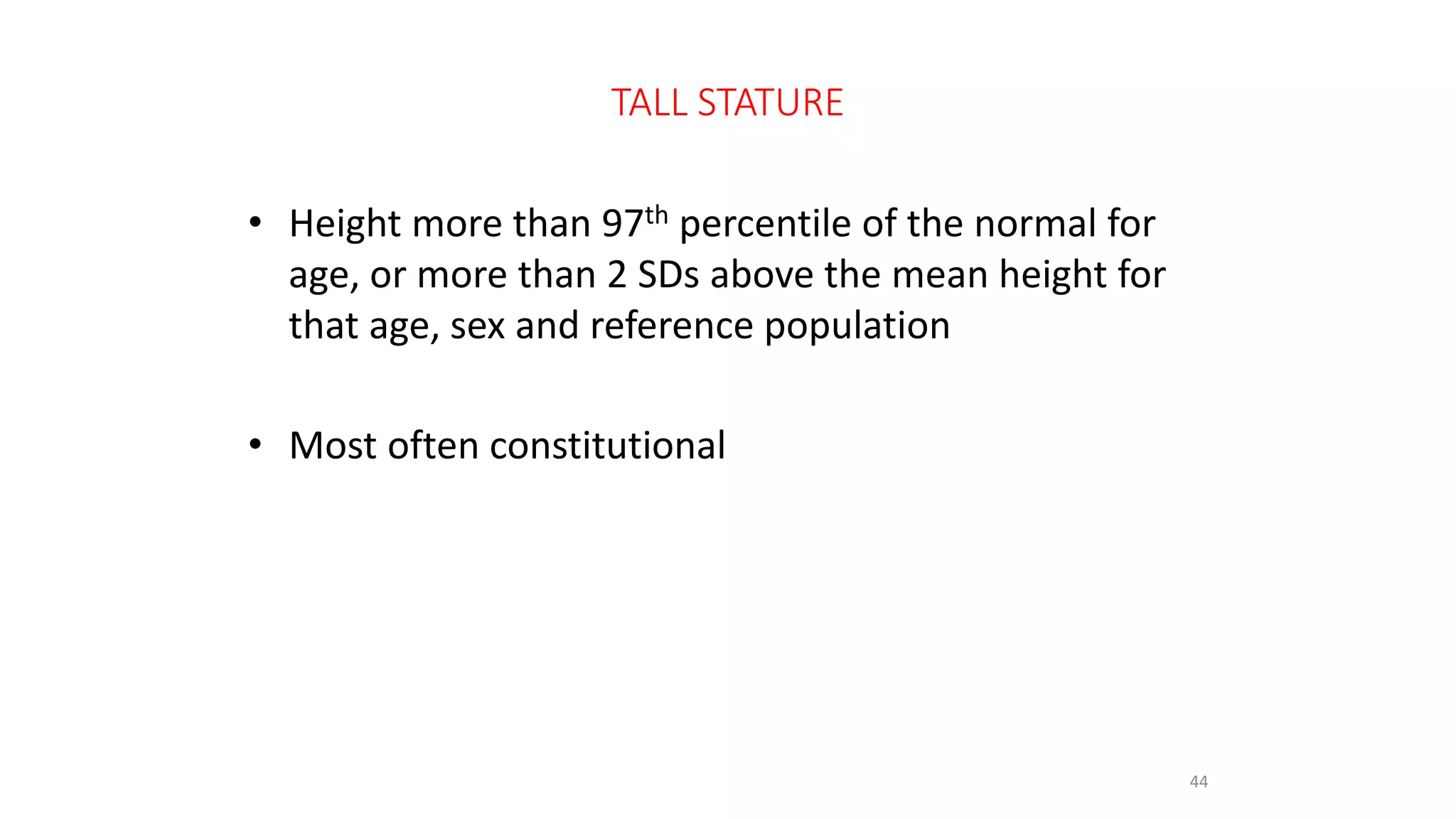Short stature | PPTX