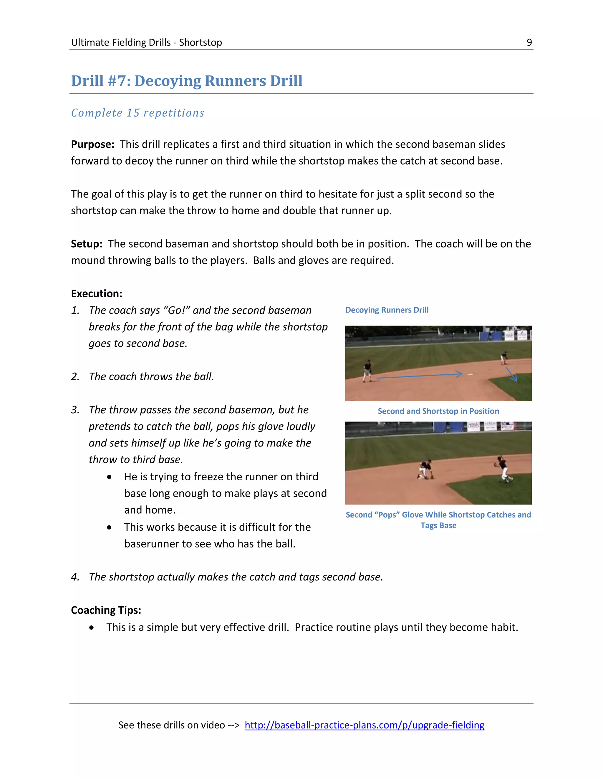 Shortstop fielding | PDF