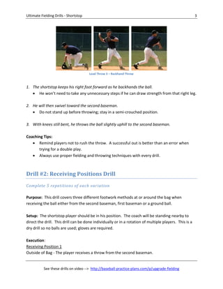 Shortstop fielding | PDF