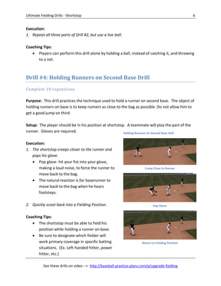 Shortstop fielding | PDF