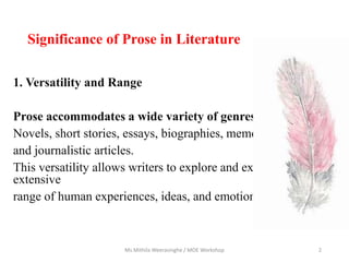 Teaching Shortstories in English Literature | PPTX