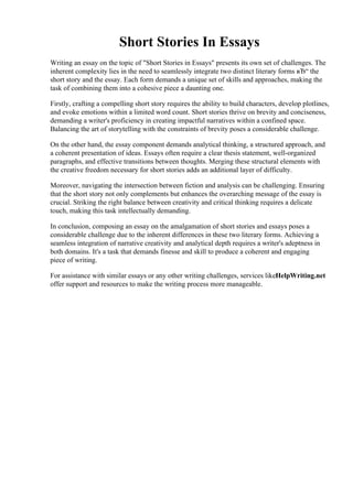 Short Stories In Essays.pdf