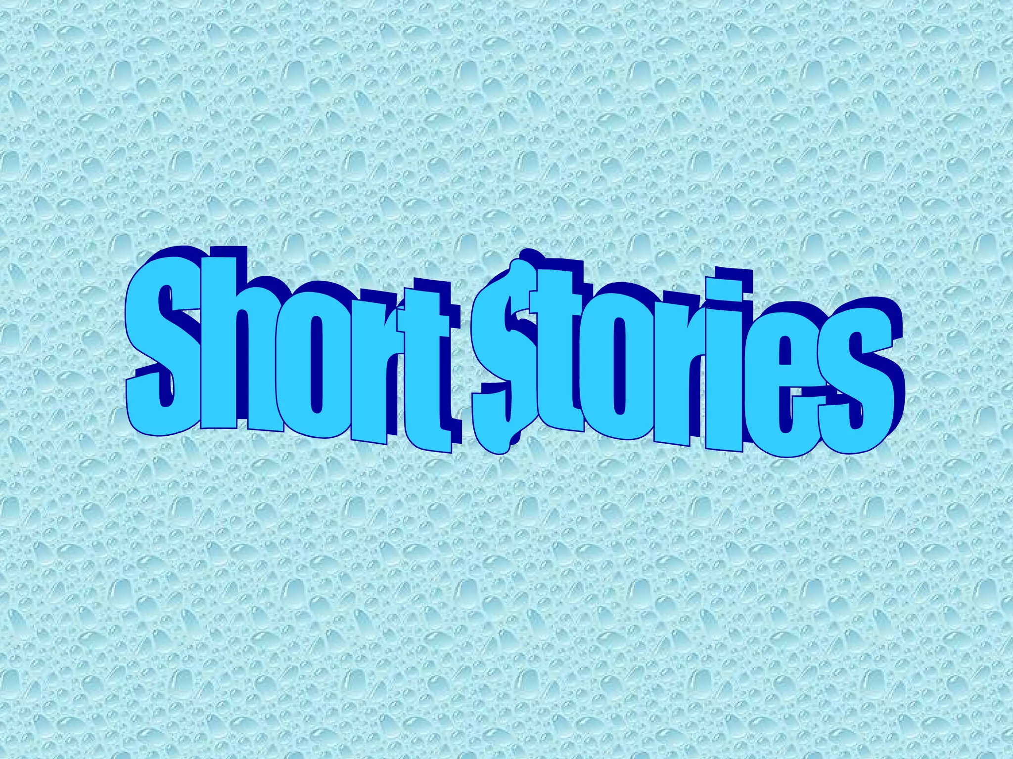 Short stories ppt 2 | PPT