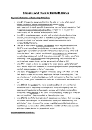 Short stories revision guide | PDF