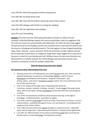 Short stories revision guide | PDF