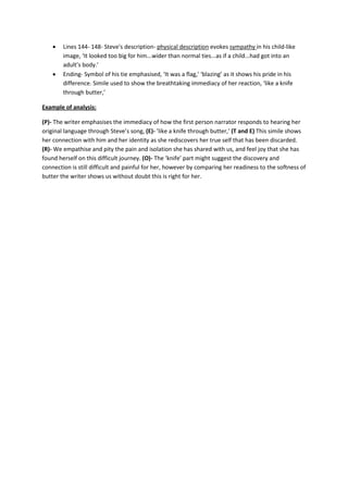 Short stories revision guide | PDF