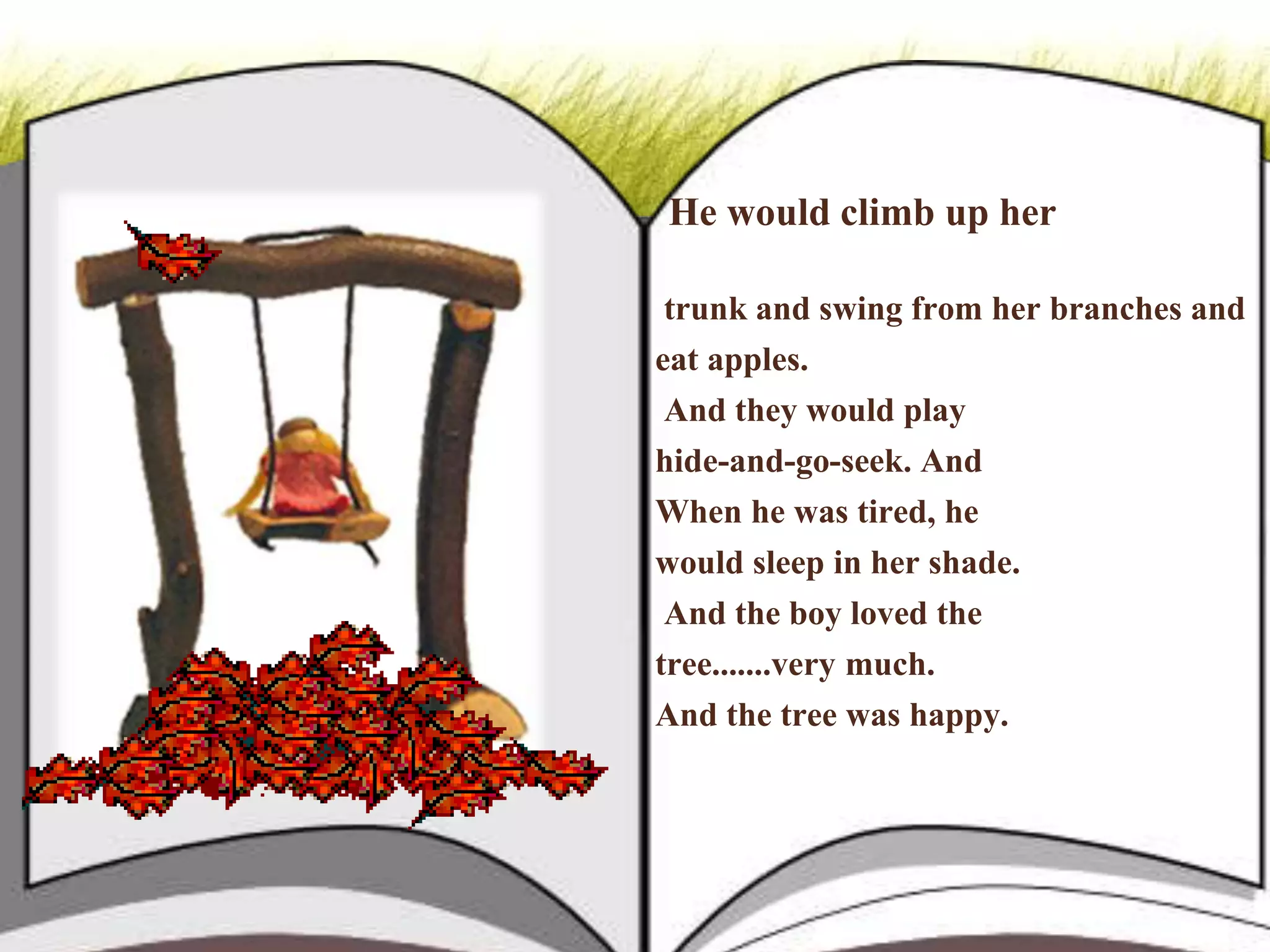 Short story giving tree | PPT