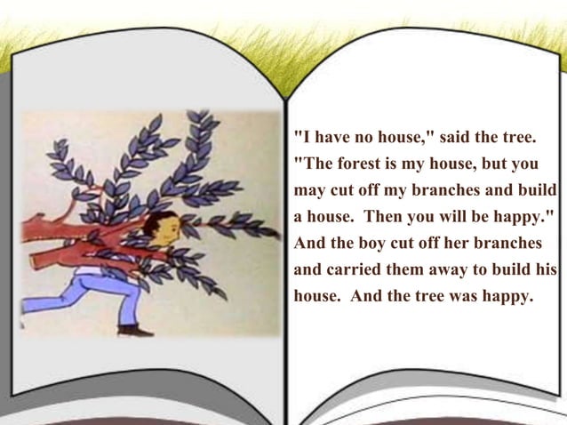 Short story giving tree | PPT