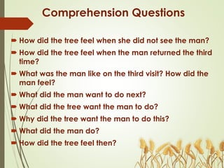 Short story giving tree | PPT