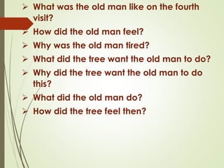 Short story giving tree | PPTX
