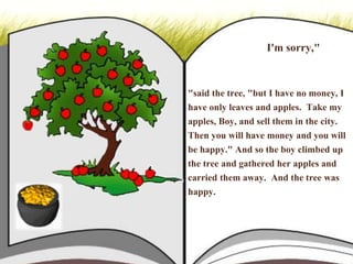 Short story giving tree | PPT