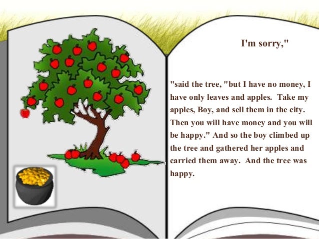 Short story giving tree