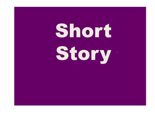 Short story | PPT
