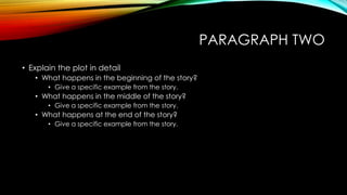 Short Story Analysis | PPTX
