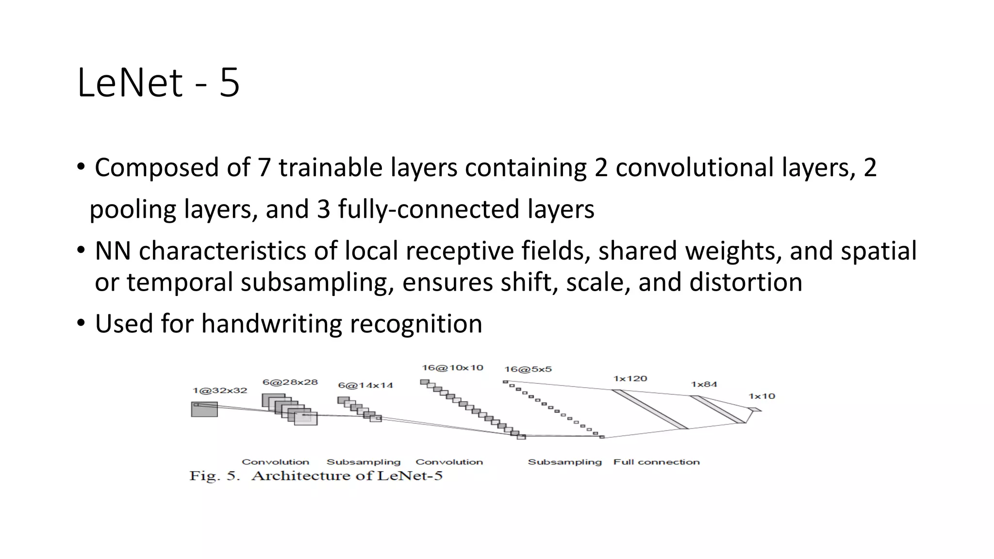 A Survey of Convolutional Neural Networks | PPT