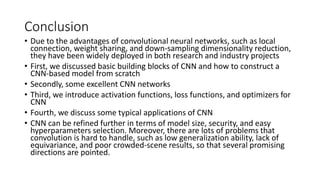 A Survey of Convolutional Neural Networks | PPT