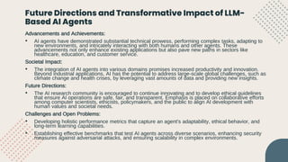 Unlocking the Future of AI Agents with Large Language Models | PPTX