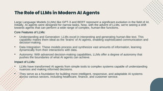 Unlocking the Future of AI Agents with Large Language Models | PPTX