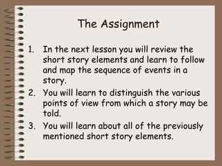 Short story elements | PPT