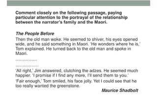 Short Story Essay Questions | PPT